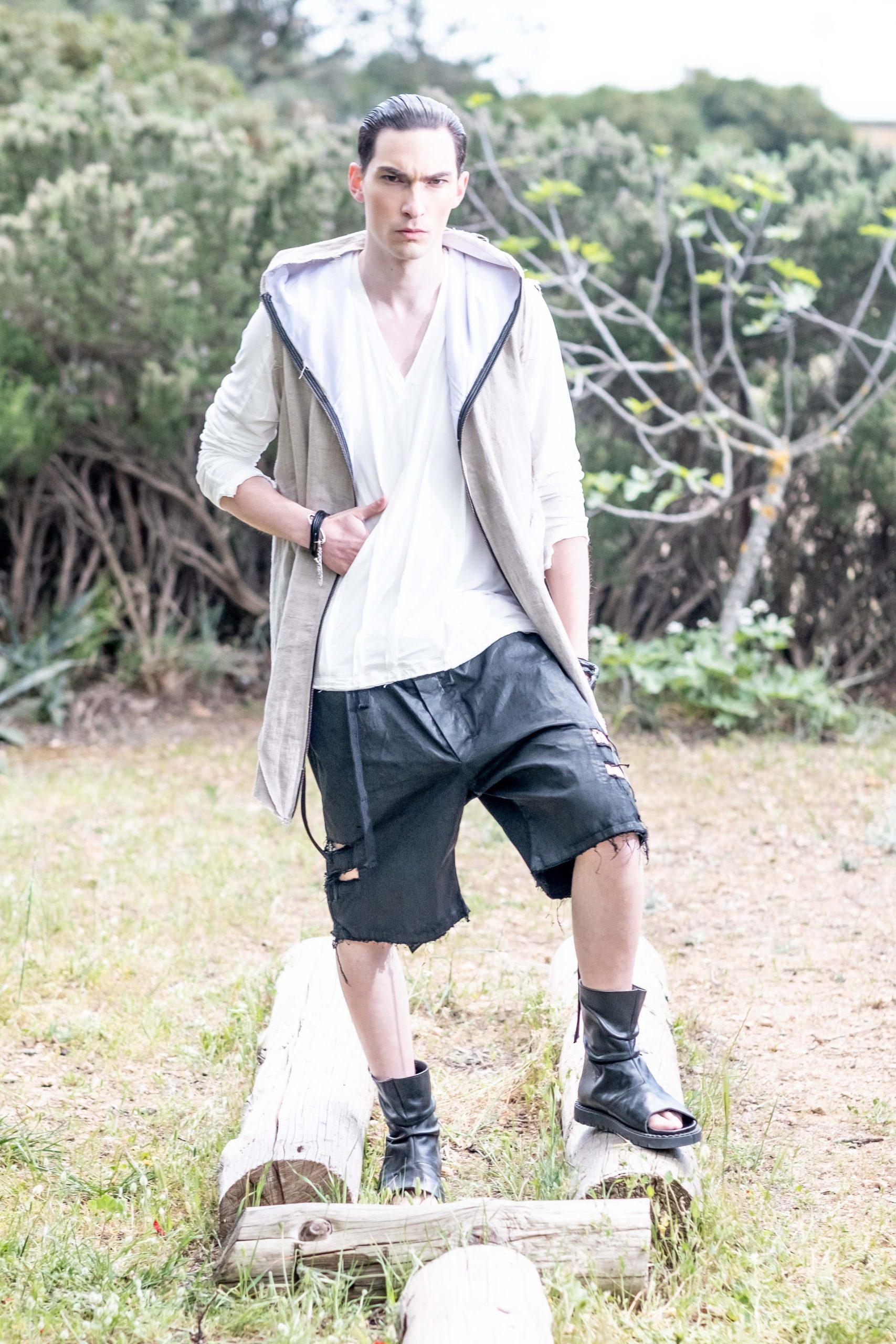 Linen Vest - Alterego