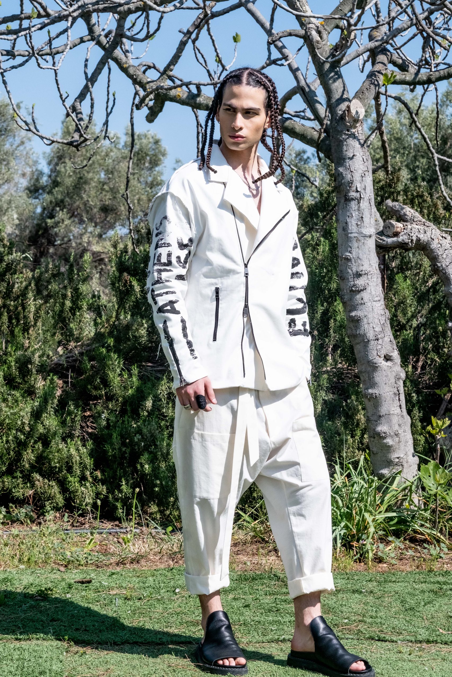 Logo Biker Jacket - Alterego